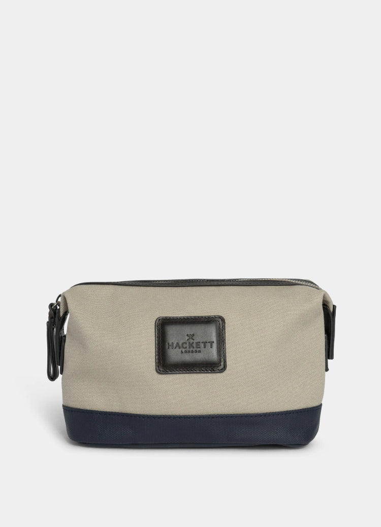 Hackett London - Men's Jackson Canvas Washbag – dstore Egypt
